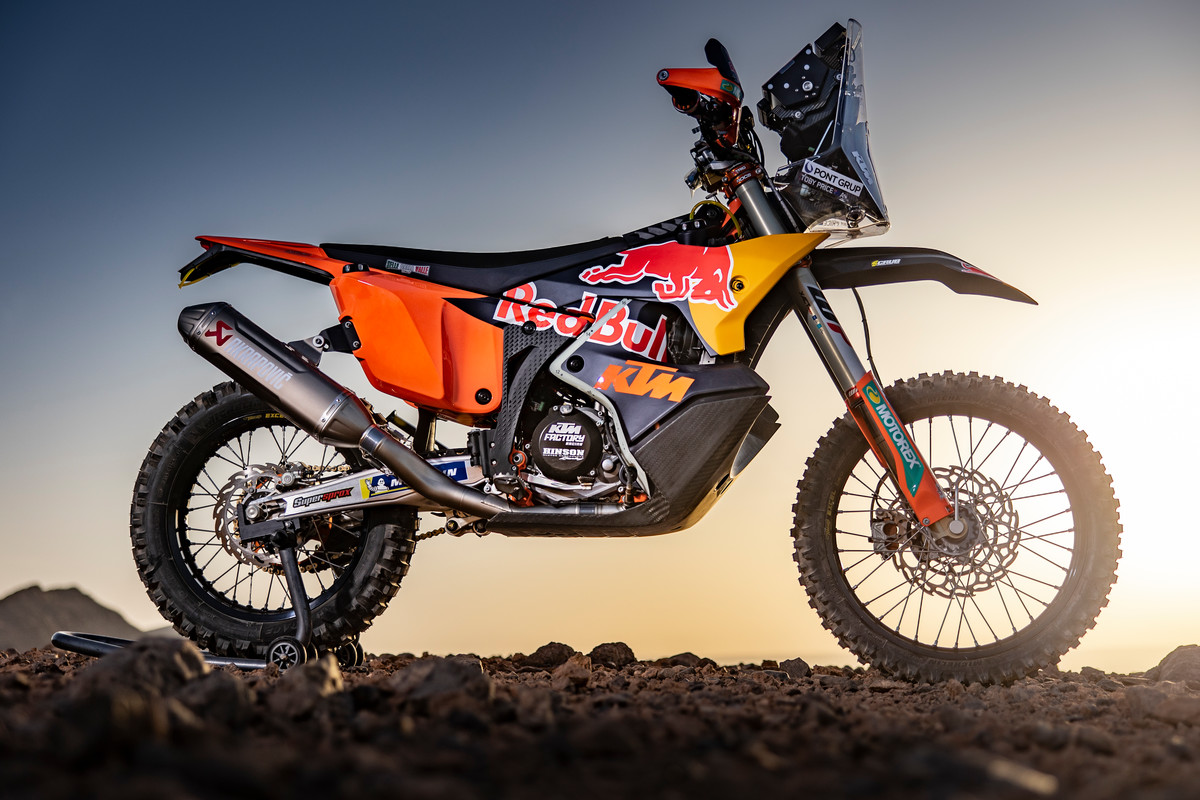 OKR Moto Vám odhaľuje prototyp nového motocykla 2023 KTM 450 RALLY ...