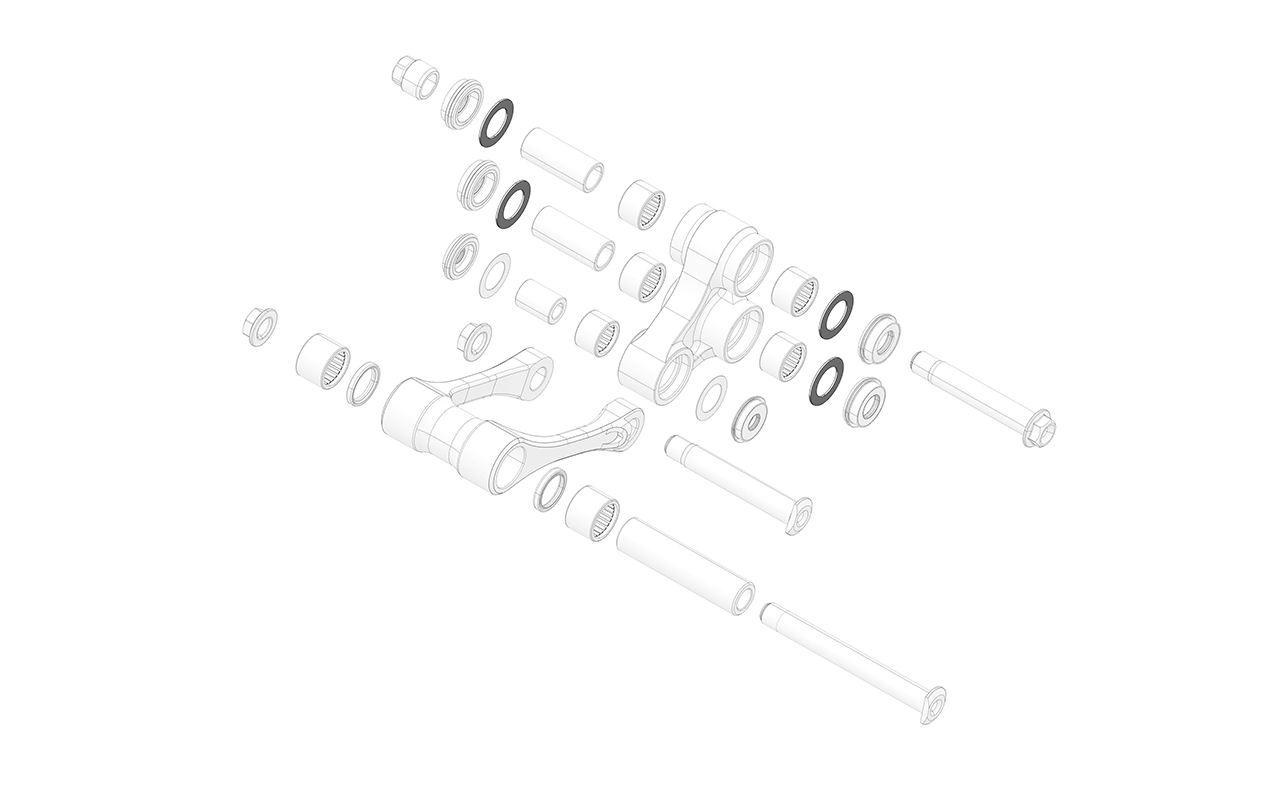 Rocker Arm Bearing Friction Washer - OKR Moto