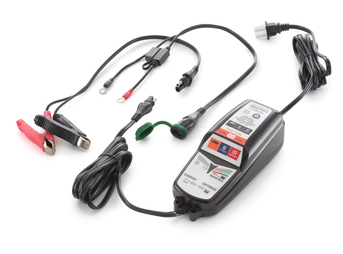 Battery charging and testing unit - OKR Moto