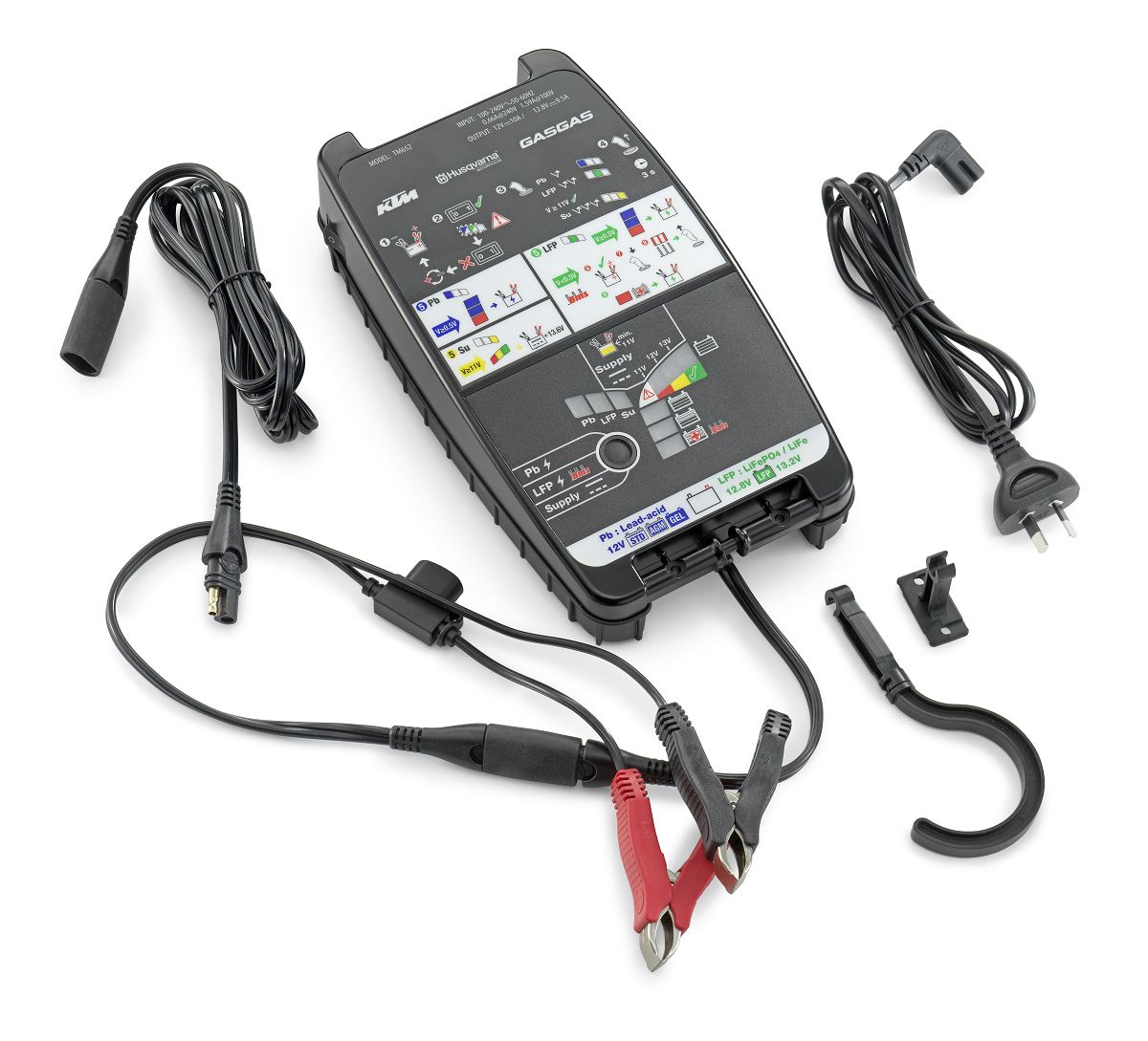 Battery charging and testing unit - OKR Moto